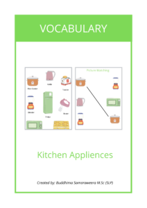 Kitchen Appliances – Words Speech Therapy